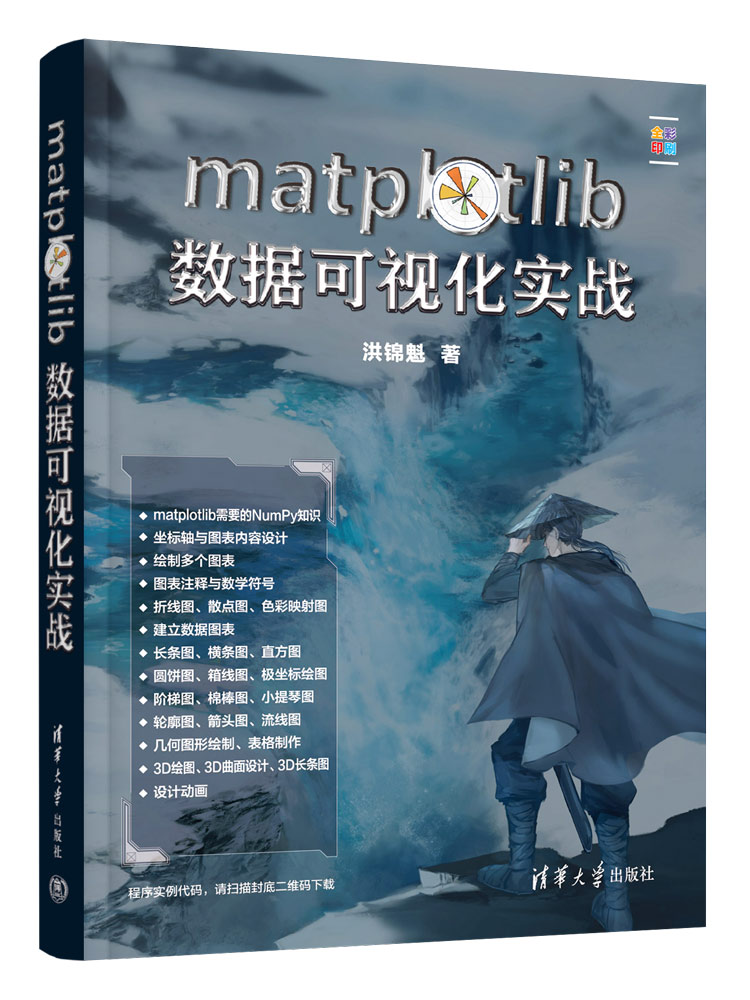 清华大学出版社-图书详情-《matplotlib数据可视化实战》